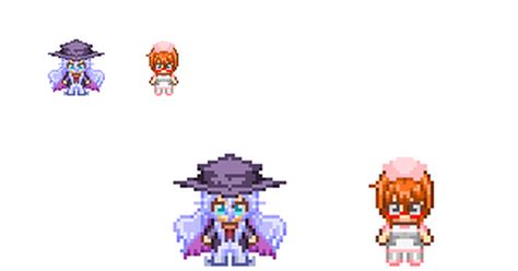 ドット絵 ドット絵、クラゲ先輩と刺されたナース 影依（シャドール）・ヒラメキのイラスト Pixiv