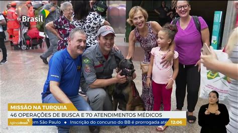 Missão humanitária enviada à Turquia chega em São Paulo Repórter São Paulo TV Brasil Notícias