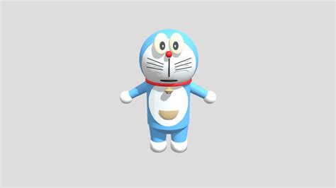 Doremon Download Free 3d Model By Md Dadul Rahman Mddadulrahman