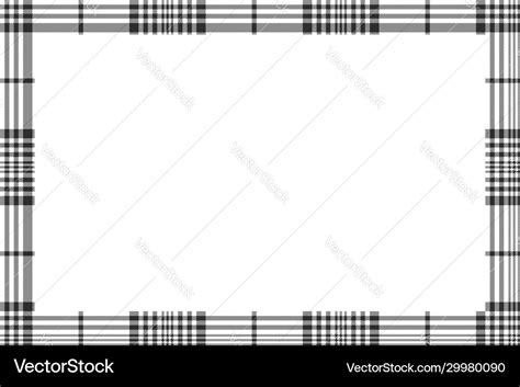 Rectangle Borders And Frames Border Pattern Vector Image