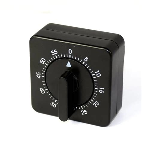 Timer Salon Smart Square Black Hbp Padstow