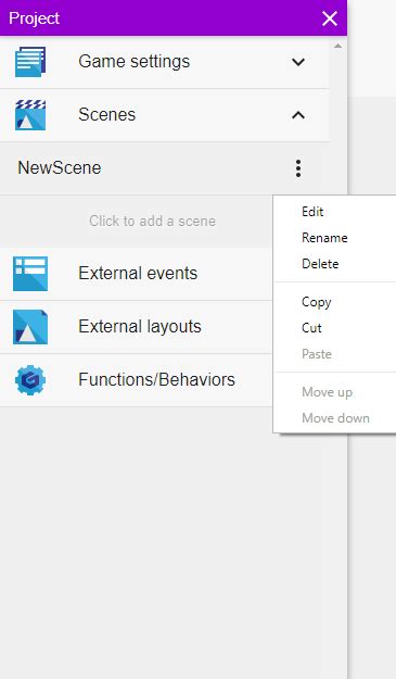 scene extension [gdevelop wiki]