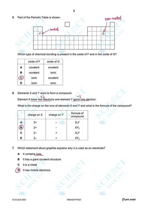 Igcse 2023 Feb Mar Paper 0620 With Explained Answers R Igcse