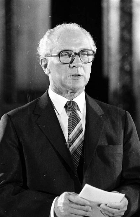 DDR Fotoarchiv Budapest Ungarn Staatsbesuch Erich Honecker In Ungarn