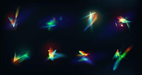 초록 무지개 색 반짝이 배경 무료 벡터