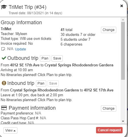 Field Trip Module Checkmark Icon Persists After Deleting Saved Itinerary Issue Ibi