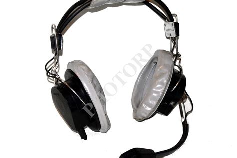 Vintage Soviet Russian Ussr Aviation Headset Headphones Gssha A 18 ГСШ