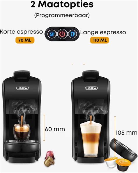 Hibrew Koffiezetapparaat 4 In 1 Compatibel Ontwerp Energiebesparend