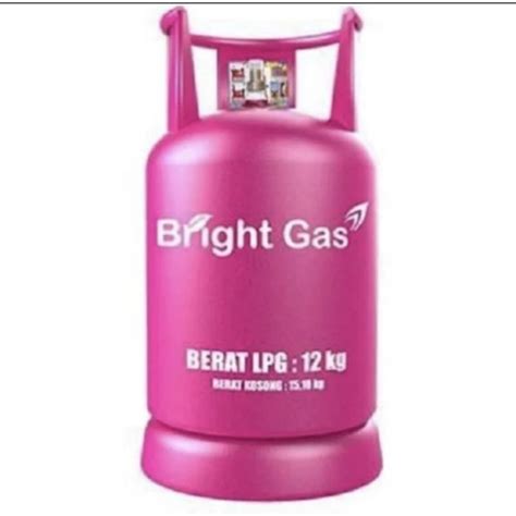 Jual Tabung Elpiji LPG Pertamina 12kg Bright Gas Tanpa Isi 12 KG Pink