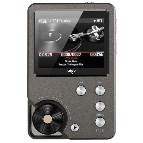 Aliexpress Buy AIGO MP3 105 HIFI Player Loseless Mini Sport