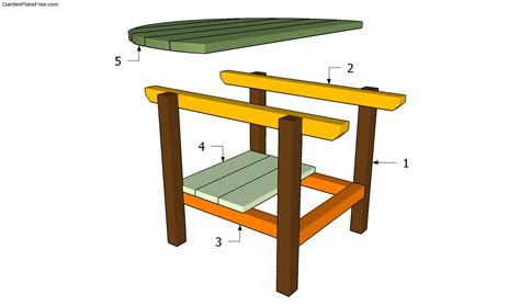 Patio Table Plans Free Garden Plans How To Build Garden Projects