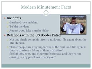 English Presentation Minutemen PPT