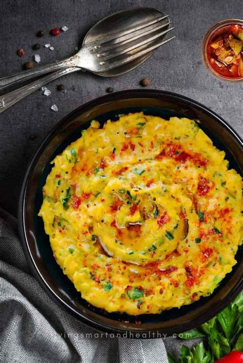 Maharashtrian Pithla Recipe Living Smart And Healthy