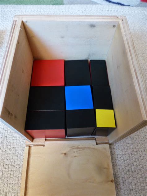 Family FECS Montessori Activity Trinomial Cube