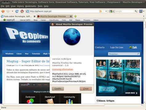 Firefox Beta No Ubuntu