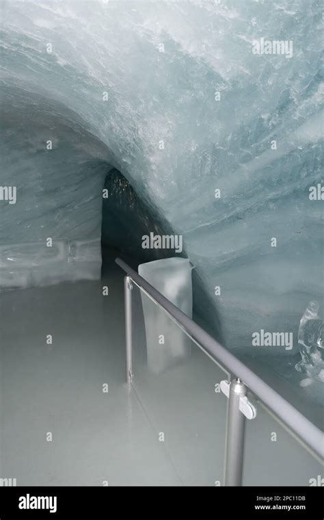 Jungfraujoch Canton Bern Switzerland February 11 2023 Underground