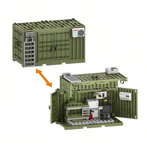 Weapon Pack Special Forces For Mini Soldier Figure Container Weapon Box