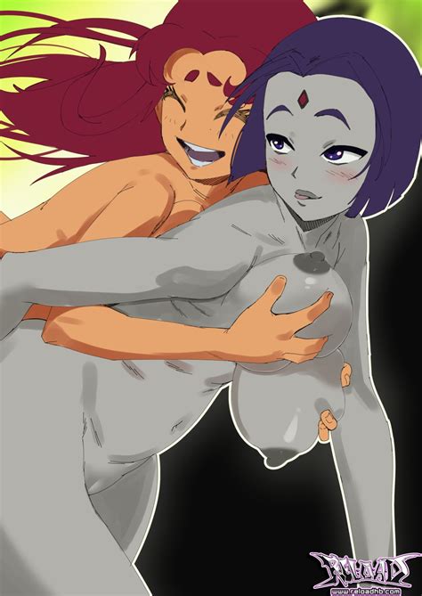 Raven Enjoys Starfires Tamaranian Greeting By R E L O A D Hentai Foundry