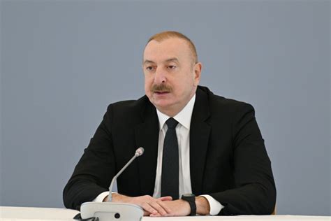 President Ilham Aliyev We Treat Our Cop29 Chairmanship As An