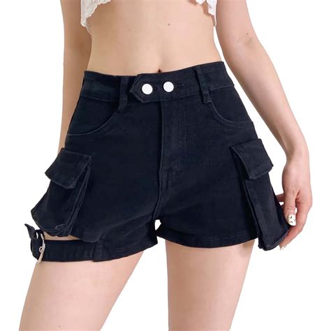 Aya High Waist Wide Leg Girls Summer Hot Shorts Women Sexy Shorts Denim