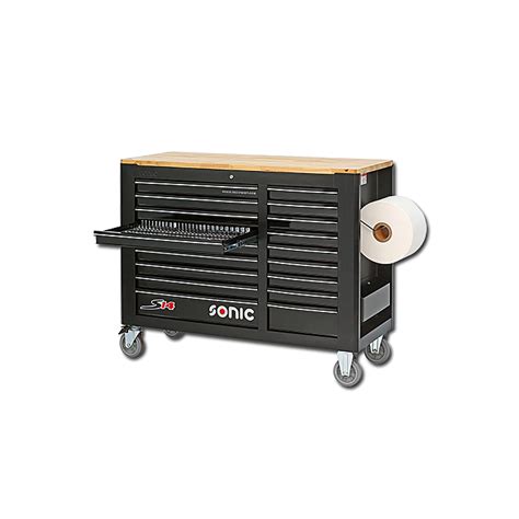 Sonic Filled Tool Trolley S14 958 Pieces Sfs Black 795808