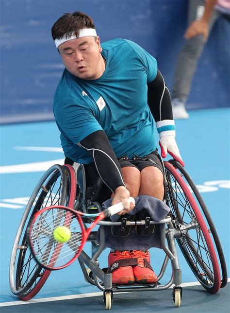 9년 만의 패럴림픽 휠체어테니스 오상호 첫 경기 잘 풀어 다행 네이트 뉴스