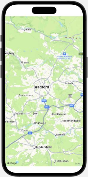 How To Add A Map To A Swiftui App