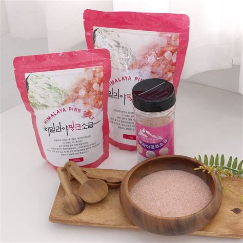 히말라야 굵은 핑크소금 400g 용기 홈플러스 택배배송