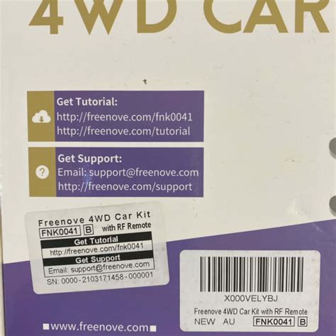 Freenove 4WD Car Kit With Remote S