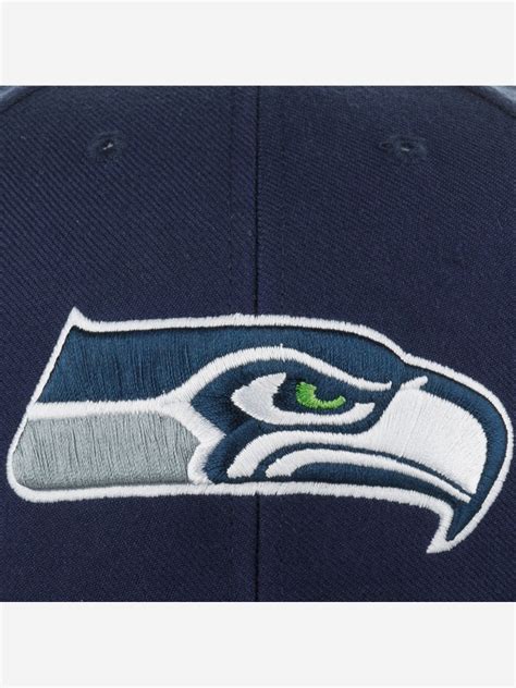 Бейсболка 47 Brand F Mvp28wbv Ln Seattle Seahawks Nfl синий цвет