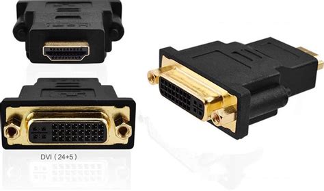 Dvi Naar Hdmi Converter 24 5 Polig Dvi Female Naar Hdmi