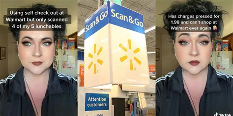 Walmart Customer Says She Forgot To Scan Item Got Charged