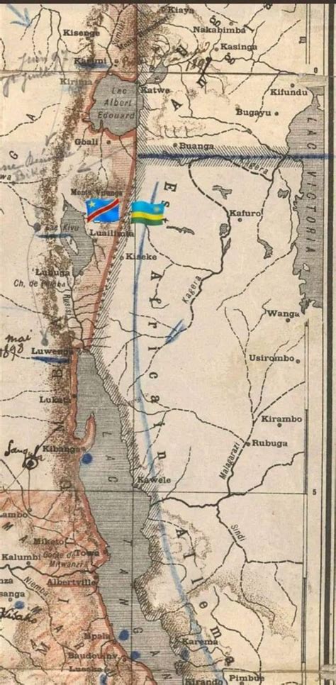 Frontières de la RD Congo et du Rwanda en 1885 CONGO INDEPENDANT