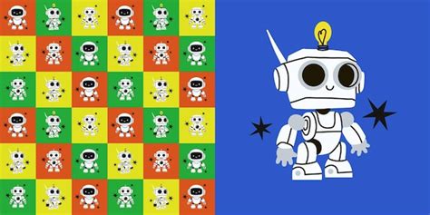 Premium Vector Cute Robot Chat Bot Mascot Ai Symbol Artificial