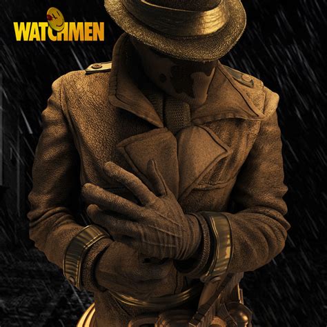 3d Model Rorschachovy Busty Připravený K Tisku Stl