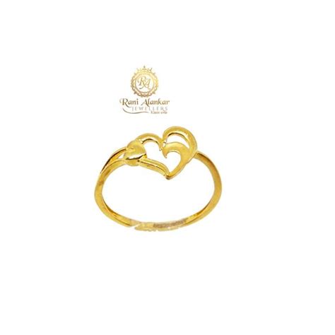 Hard Shap Design Gold Ring Daily Wear Rani Alankar Jewellers
