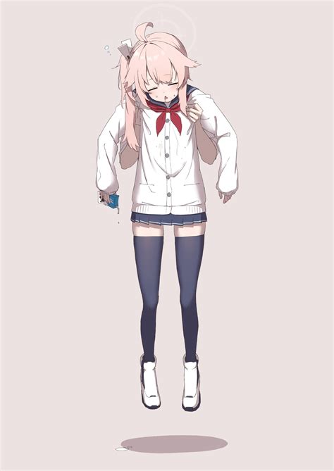 Sensei And Natsu Blue Archive Drawn By Mogurii Danbooru