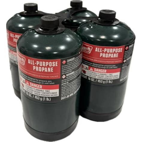 Small Green Propane Tanks