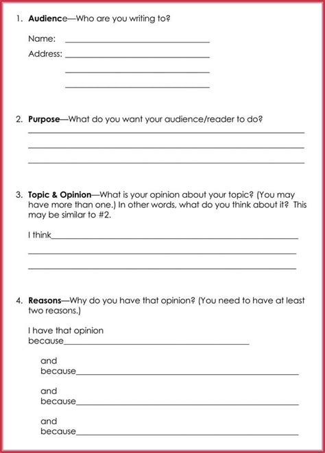 Persuasive Letter Template Samples Formats For Word PDF