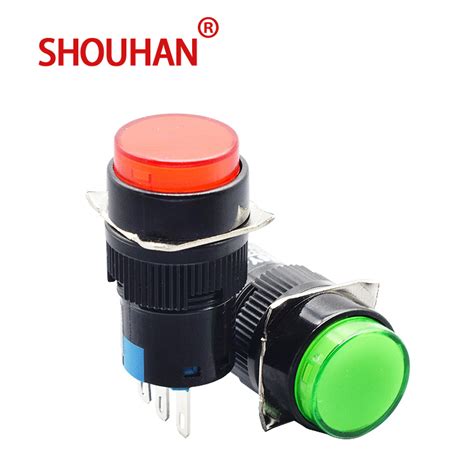 Jog Switch On Off Push Button Switch Self Lock Momentary Ab6 M Inching Switch Switch And