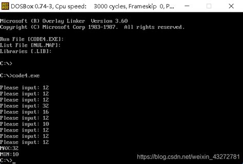 汇编语言——《分支与循环程序设计》实验报告a根据实验讲义中 基础知识”一部分中第3点 分支、循环结构对应的汇编翻译伪代 Csdn博客