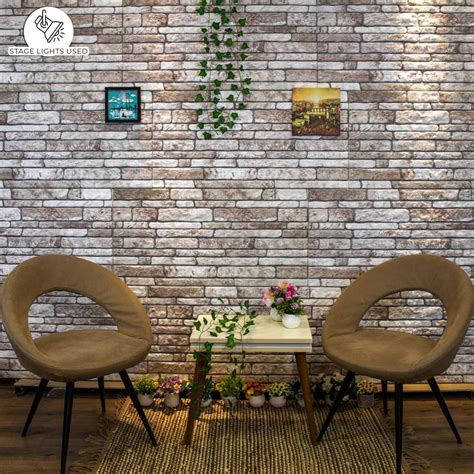 Buy Izodekor D Wall Panels Brick Effect Wall Cladding Ceiling Tiles Indoor Outdoor Diy