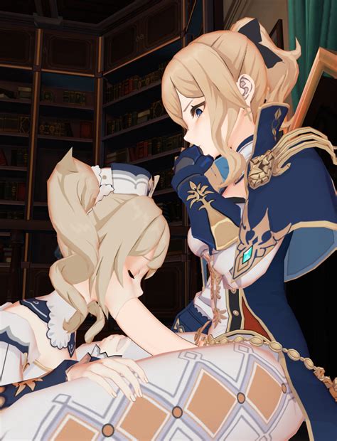 Rule 34 1futa 1girls 3d Barbara Genshin Impact Blowjob Clothed