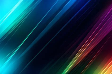 Premium Photo Chromatic Symphony A Multicolored Diagonal Stripes Background