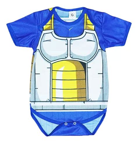 Pañalero Bebé Vegeta Traje Disfraz Dragon Ball Saiyajin en venta en
