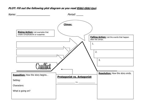Free Printable Plot Diagram Templates Pdf Word Excel With Definitions