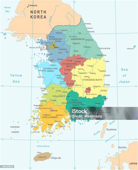韓國地圖向量圖向量圖形及更多地圖圖片 地圖 大特寫 仁川 Istock