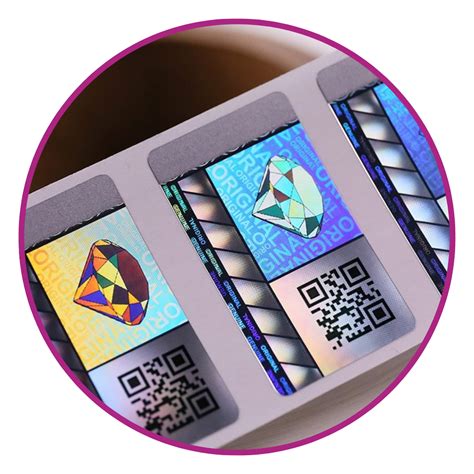 Hologram Security Stickers Colorflex