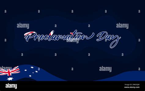 Australia Vector Patriotic Poster Australian Flag Background Design
