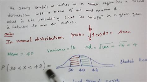 Solved Problems On Normal Distribution